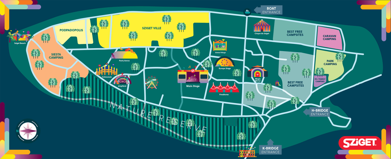 Welke Sziget camping upgrade kies jij? - Festival Travel